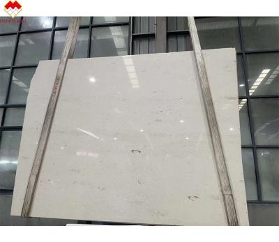 China Yunfu Moonlight Beige Marble Perlatino Big Slab for Modern Kitchen Wall and Floor Tile for sale