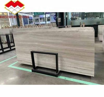 China Engineered Flooring Wall Panels/Boards in Gray Wood Grain Marble for Customized Style for sale