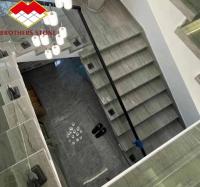 China Engineered Flooring Wall Panels/Boards in Gray Wood Grain Marble for Customized Style for sale