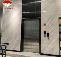 China Polished Modern Luxury Italy White Galaxy Marble Stairs for Bathroom Basins in Villas for sale