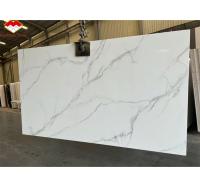 China Big Slab White Nano Marble Stone The Optimal Selection for Modern Design Countertop for sale
