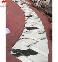 China Indoor Lavabo Component Non-Slip Sintered Stone Spiral Stairs with Matt/Honed Finish for sale