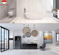 China Honed Guangxi White Marble Quarry Modern Natural Block for Hotel Indoor Decorations for sale