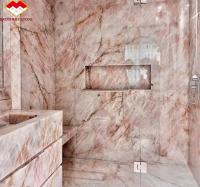 China Big Slab Honed Cristallo Marble Stone for Luxurious Modern Hotel Bathroom Sink Design for sale