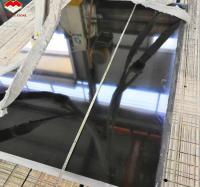 China Pure Black Color Granite Slab Polished Surface Finishing Big Slab Form for sale