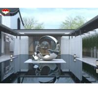 China Pure Black Color Granite Slab Polished Surface Finishing Big Slab Form for sale