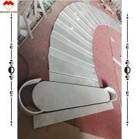 China ODM/OEM Customized Marble Crystal White for Stairs Thread Onyx Marble Staircase in Foshan for sale