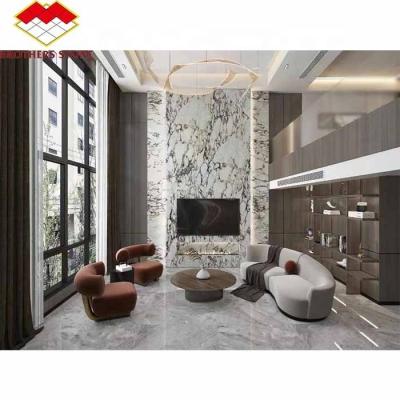 China Decorative Wall Panel in Honed Viola Marble A Stunning Focal Point for Interiors for sale