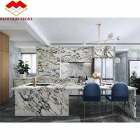China Decorative Wall Panel in Honed Viola Marble A Stunning Focal Point for Interiors for sale