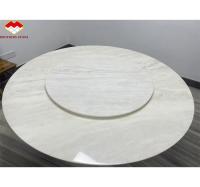 China Polished Natural Rosa Rainbow Marble Stone for Modern Dining Table in Hotels Villas for sale