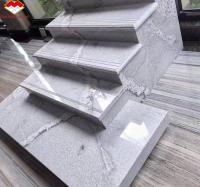 China Modern Calacatta White Granite Slabs for Interior Stair Stepping and Wall Design for sale
