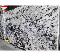 China Hotel and Home Design Big Slab Panda White Granite Black Veins Kitchen Countertops for sale