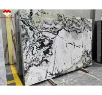 China Hotel and Home Design Big Slab Panda White Granite Black Veins Kitchen Countertops for sale