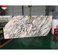 China Modern Purple Calacatta Viola Marble Slabs for Villa Kitchen Countertops in Hotel for sale