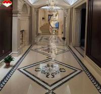 China Calcite Marble Polished Bianco Botticino for High End Shanna Beige Wall Panel Design for sale