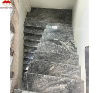 China Natural Grey Granite Slab for Stairs and Floors A Modern Twist on Natural Fantasy for sale