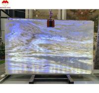 China Upgrade Your Kitchen and Bathroom with Polished Light Blue Quartz Stone from Brazil for sale