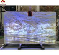 China Upgrade Your Kitchen and Bathroom with Polished Light Blue Quartz Stone from Brazil for sale