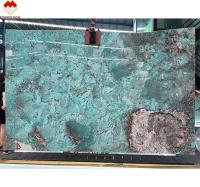 China Indoor Portomare Quartzite Bright Amazon Green Marble Slabs Multicolor Verde Guatemala for sale
