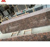 China Park Modern British Brown Granite Stone Polished Surface for Kitchen Countertop Design for sale