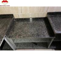 China Park Modern British Brown Granite Stone Polished Surface for Kitchen Countertop Design for sale