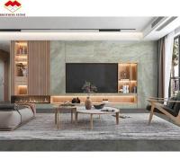 China Modern Design Style Big Slab Green Jade Onyx Marble Stone for Bathroom Wall and Table for sale