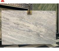 China Big Slab Backlit Calcite Azulata Brazil Diamond Blue Crystal Marble Sheet Wall Slabs for sale