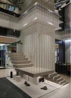 China Porcelain Thin Slab Staircase Made in with Customized Polished or Matte Surface Finishing for sale