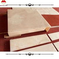 China Brothers Stone White Onyx Steps Marble Stone Staircase for Indoor Onyx Marble Stairs for sale