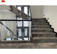 China LED Stair Light Straight Spiral Marble Steps with Natural Marble Stone Stair Material for sale