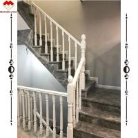 China Grey Marble Stair Treads And Risers With Polished Finish For Interior Straight Stairs for sale