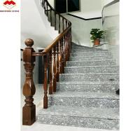 China Cut-To-Size Black Granite Slab for Stairs and Buildings in Modern Chinese Design for sale