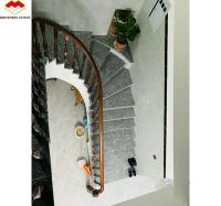 China Cut-To-Size Black Granite Slab for Stairs and Buildings in Modern Chinese Design for sale