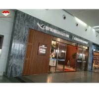 China Custom Modern Polished Wave Grey Marble Board for Hotel Wall Panel Floor Design Style for sale