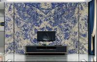 China Customized Bolivia Blue Transparent Sodalite Onyx Marble for Big Slab or Cut to Size for sale