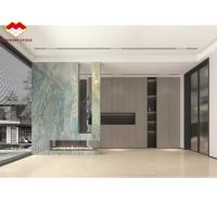 China Amazon Blue Luxury Stone with Polished Surface Modern Home Countertops and Wall Decor for sale