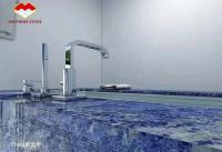 China Transparent African Lapiz Marble Sodalite Blue Marble Onyx Marble Type from Yunfu for sale