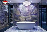 China Transparent African Lapiz Marble Sodalite Blue Marble Onyx Marble Type from Yunfu for sale