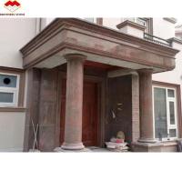 China 2700kg/m3 Granite Stone Hand Carved Cut-to-Size Pillar for Exterior Column Design for sale