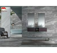 China Polished Serbian Grey Marble Wall Panels for High End Interior Decoration for sale