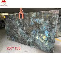 China 15-18mm Thickness Azul Bahia Marble Transparent Crystal Blue Onyx Marble Tile at Good for sale