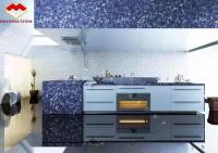 China Modern Tile Azul Bahia Marble Blue Color Lemurian Blue Granite Slab for Interior Decoration for sale