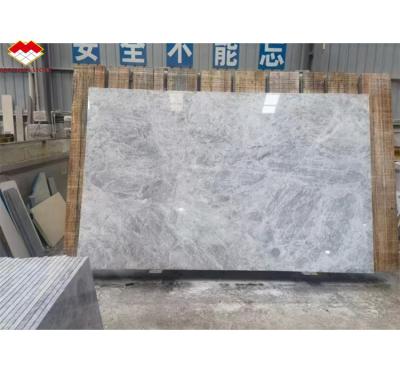 China Yinsha Italian Grey Marble Stone Big Slab for Hotel Floors and Interior Home Stairs for sale