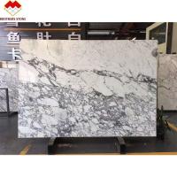 China Statuario Venato Marble Italy White Marble Arabescato Marble Stone for Vanity Top for sale