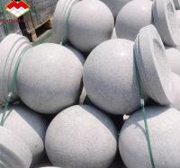 China Modern Luxury Granite Floor Tile for Polished Surface Outdoor Barricade Ball Parking for sale