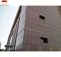 China Modern Chinese Flamed Granite for Exterior Interior Wall Cladding Cut-to-Size Big Slab for sale