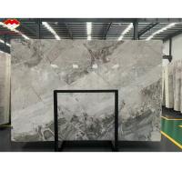 China Hotel Marble Type Calcite Calacatta Gray Slab for Modern Brazil Luxury Indoor Decor for sale