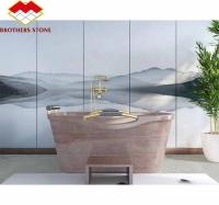 China Modern Cut-To-Size Red Granite Stairs and Floor Tiles with Polished Anti Slip Surface for sale