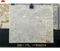 China Modern Villa Design Polished White Onyx Marble Slab for Livingroom Wall and Flooring for sale