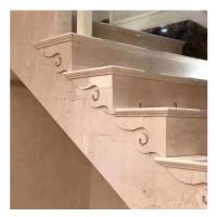 China Home Decoration Beige Natural Stone Slab Granite Marble with Polished Finish ODM OEM for sale